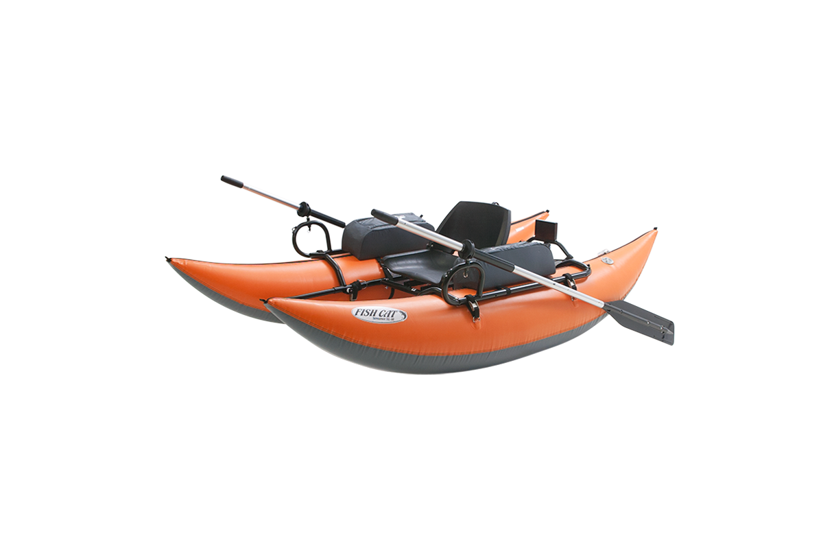 Outcast Fish Cat Streamer IR - Orange | Sonora Fly Co